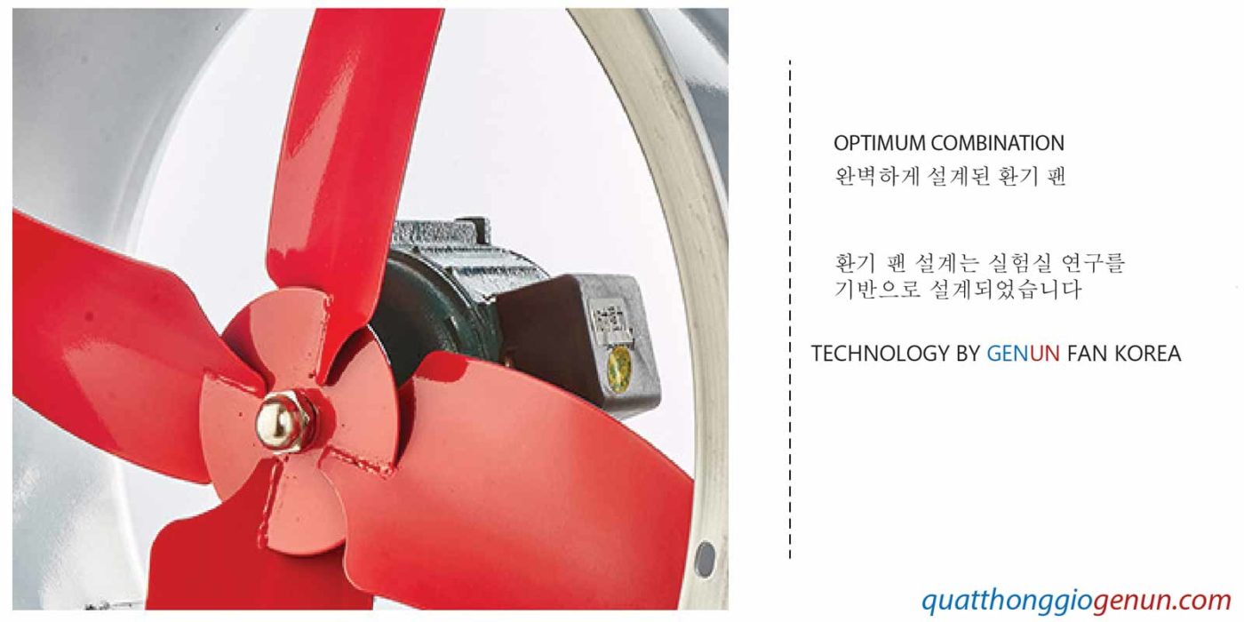 Quạt thông gió tròn Genun BFD3-4 - Quạt thông gió Genun Smico - Quạt ...
